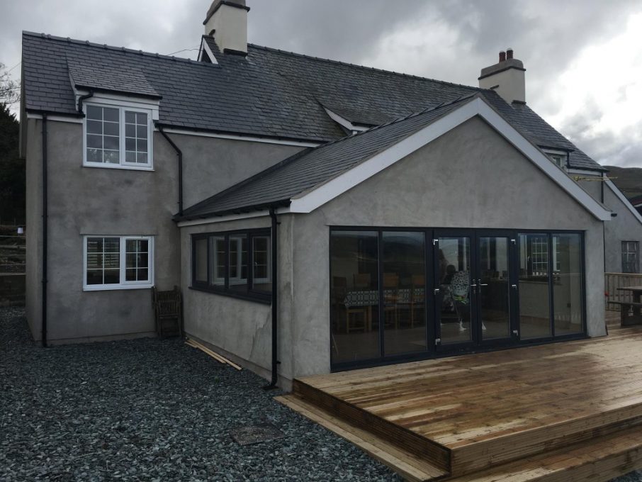New Sun room extension - Ty Architecture North Wales